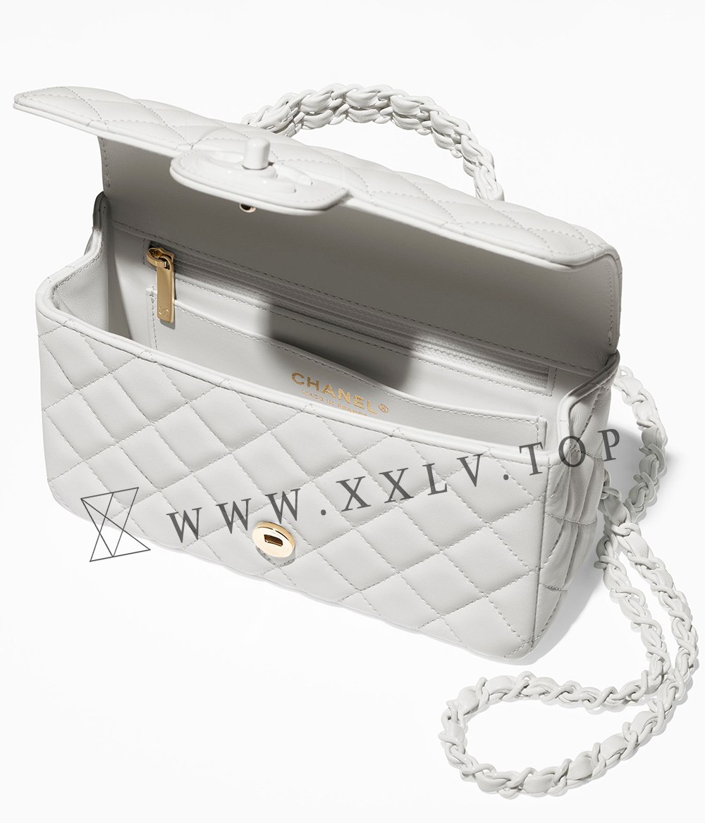Mini Flap Bag with Top Handle - xxlv.top